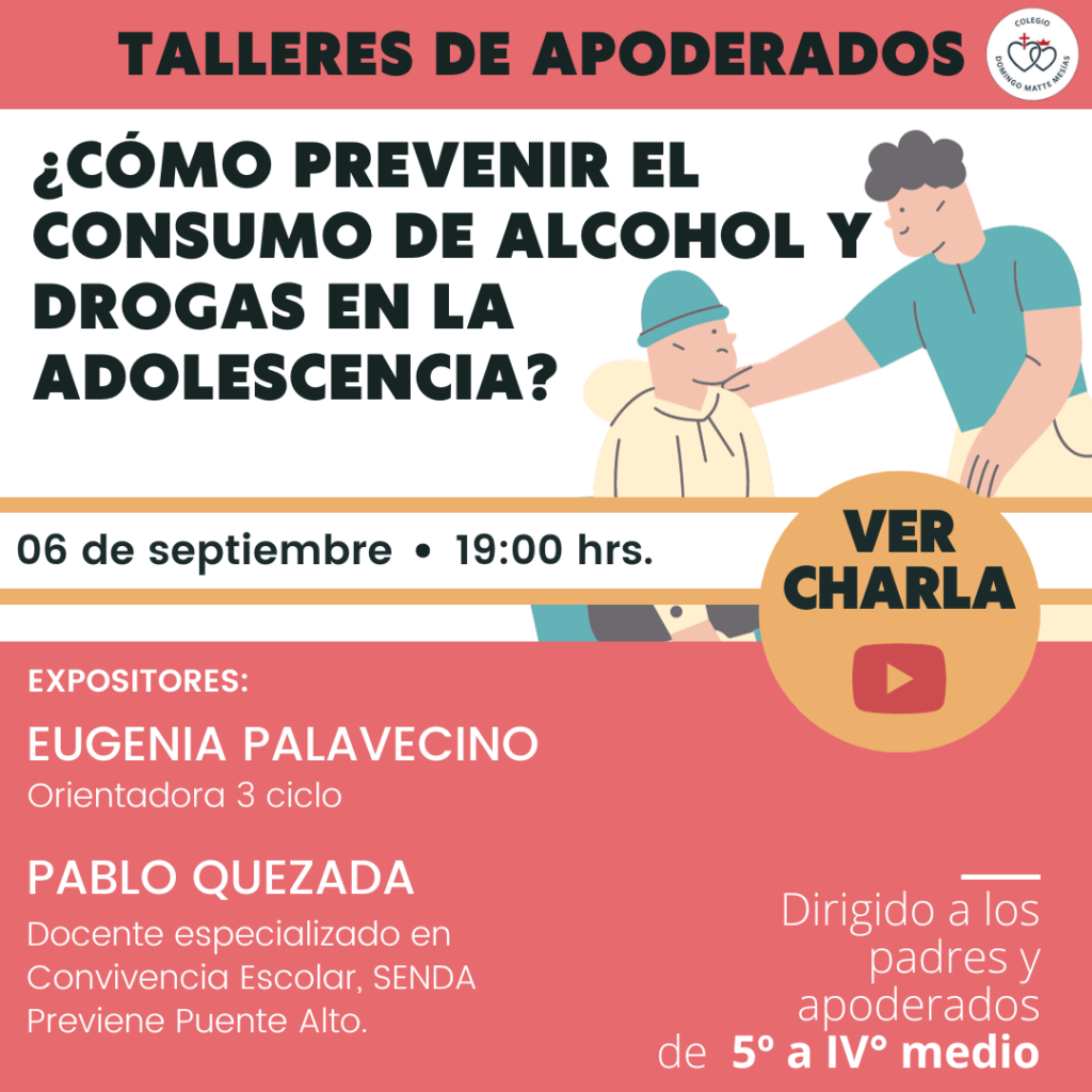 ¿Cómo prevenir el consumo de alcohol y drogas en la adolescencia? - Colegio Matte Mesías
